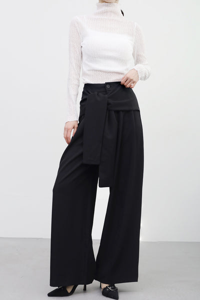 NONCODE(ノンコード) - ジェルノットワイドパンツ / Gelle knot wide pants – einz.jp