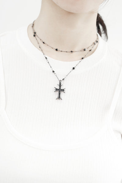 NONCODE(ノンコード) - ウイムールクロスレイヤードネックレス/ Wimre Cross Layered Necklace – einz.jp