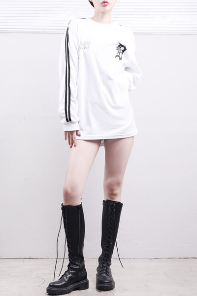 NONCODE(ノンコード) - (男女兼用)バランスラインオーバーフィットTシャツ / (Unisex) Balance Line Overfit T-Shirt – einz.jp