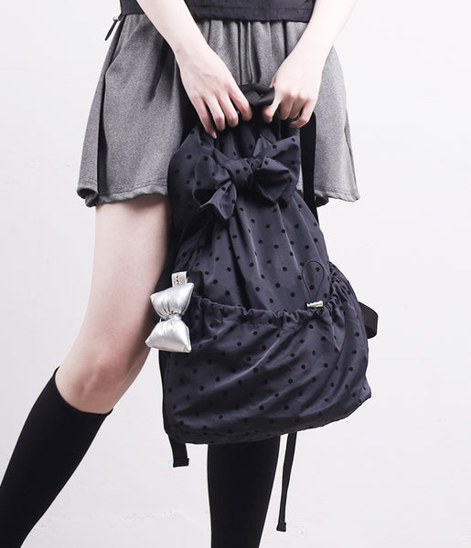 NONCODE(ノンコード) - ルーシードットナイロンバックパック / Lucy Dot Nylon Backpack – einz.jp