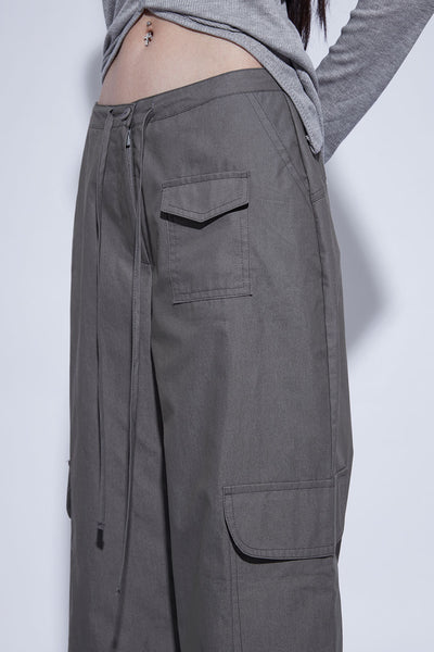 COLOR iN ID(カラーインアイディー) - ポケットストリングカーゴパンツ / pocket string cargo pants – einz.jp