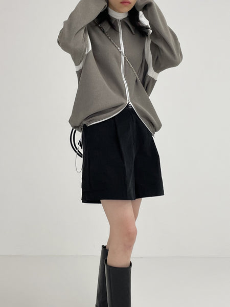 INCHANT ME(インチャントミー) - バーシティツーウェイストリングカーディガン / Varsity Two-Way String Cardigan – einz.jp