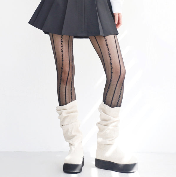 NONCODE(ノンコード) - ロージーレースストッキング / Rosie lace stockings – einz.jp