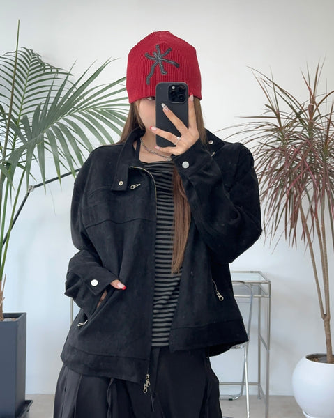 SATIIIZ (サティーズ) - ジェイデンスエードジャケット / Jaden Suede Jacket – einz.jp