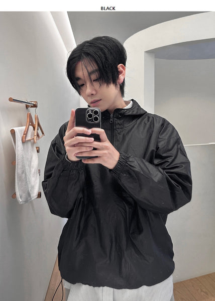 DISCERNMENT (ディーサーメント) - フラットシャイニングアノラックジャケット / Flat Shining Anorak Jacket – einz.jp