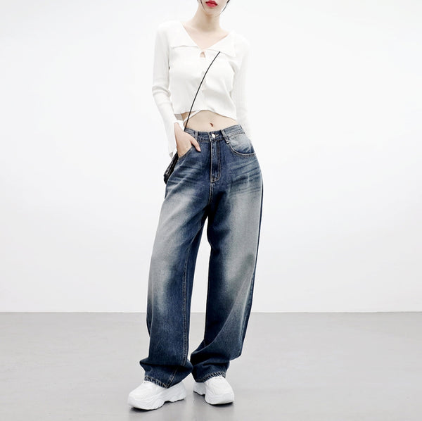 NONCODE(ノンコード) - レディスウォッシングデニムパンツ / Redress Washing Denim Pants – einz.jp