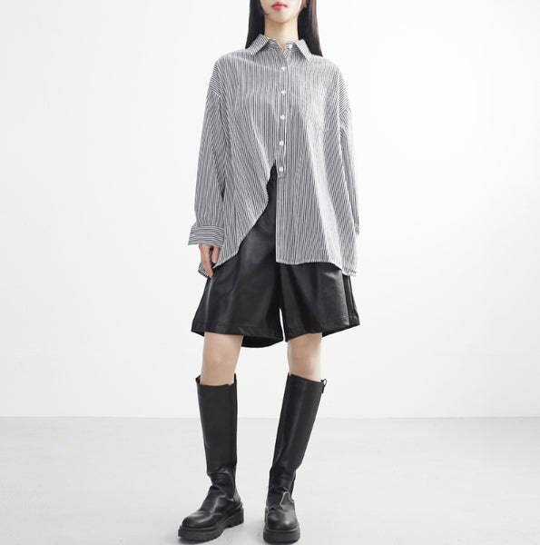 NONCODE(ノンコード) - ペブアンバランスシャツ / Peb Unbalance Shirt – einz.jp