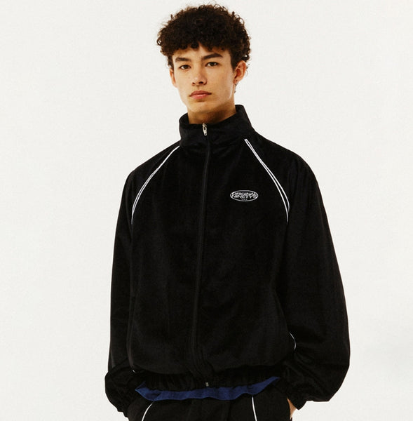 1993studio(1993スタジオ) - ヴィンテージパイピングベルベットジャケット / Vintage Piping Velvet Jacket – einz.jp