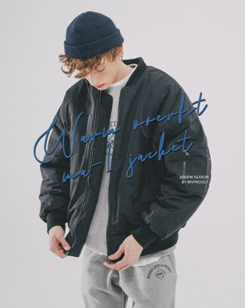 WV PROJECT (ダブリューブイプロジェクト) - ウォームオーバーフィットMA-1ジャケット / Warm Over Fit MA-1 Jacket – einz.jp