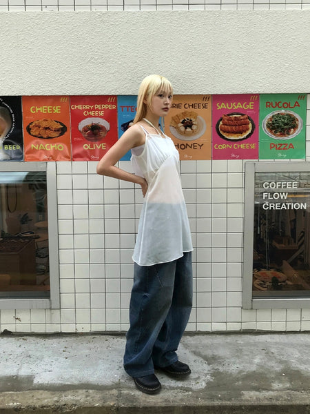 AAKE (アケ) - シースルーレイヤードワンピース / SEE-THROUGH LAYERED OPS – einz.jp