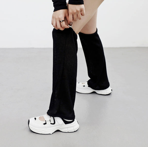 NONCODE(ノンコード) - ドゥネストリングレッグウォーマー / Dene string leg warmers – einz.jp