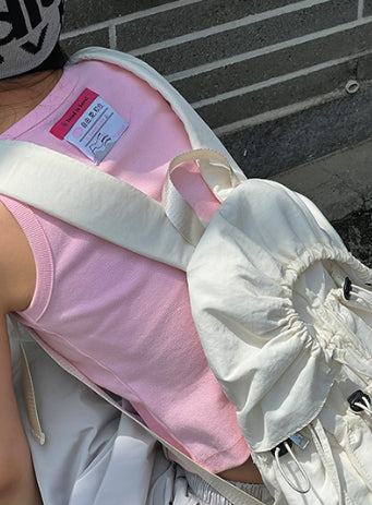 AAKE (アケ) - ストリングカバーリュック / STRING COVER BACKPACK – einz.jp