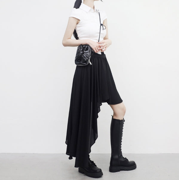 NONCODE(ノンコード) - [NONCODE]ジェイナアンバランススカート / [NONCODE] Jaina unbalanced skirt – einz.jp