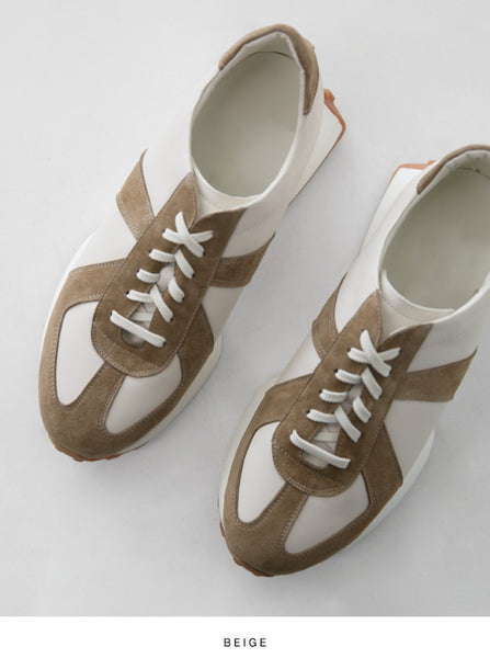 modernif (モダンイフ) - ホールドレザースニーカー / Hold Leather Sneakers – einz.jp