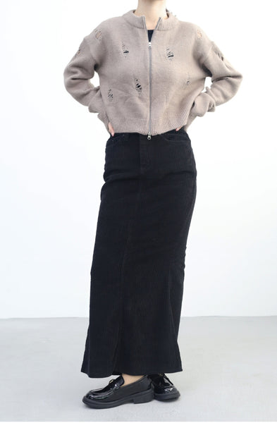 NONCODE(ノンコード) - サイレンビンテージファスナーカーディガン / Siren Vintage Zipper Cardigan – einz.jp