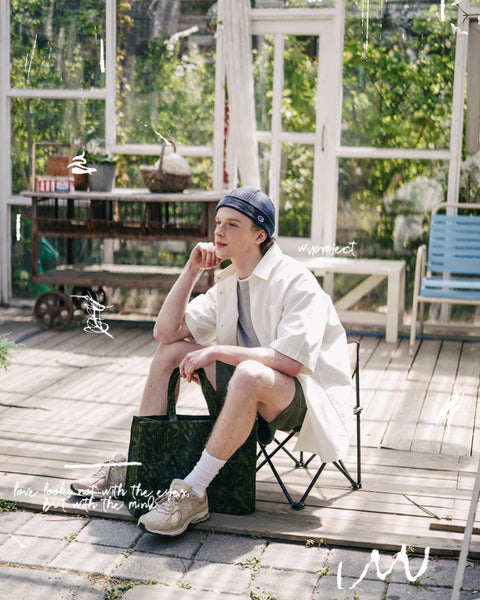 WV PROJECT (ダブリューブイプロジェクト) - バーティカルライン半袖シャツ / Vertical line short sleeve shirt – einz.jp