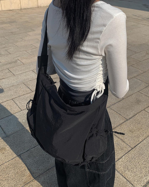 Anyone more (エニワンモア) - イーリスビッグスクエアショルダークロスバッグ / Iris Big Square Shoulder Cross Bag – einz.jp