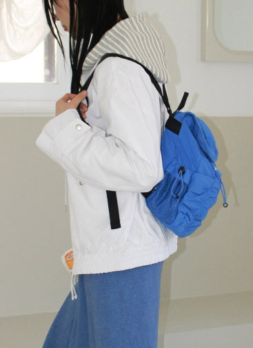 AAKE (アケ) - シャーリングミニリュック / SHIRRING MINI BACKPACK – einz.jp