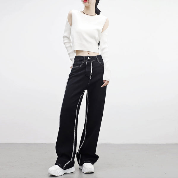 NONCODE(ノンコード) - ノーティステッチデニムパンツ / Notty Stitch Denim Pants – einz.jp