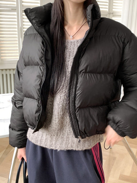 WONDER WONDER (ワンダーワンダー) - [MADE]オールソンウェロンプーファークロップショートダウンジャケット / [MADE] Orson Wellon Puffer ...