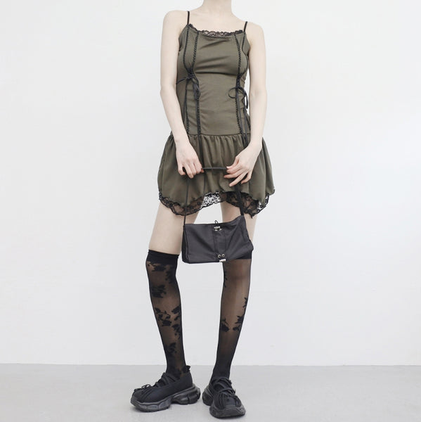 NONCODE(ノンコード) - ファジーコルセットレースワンピース / fuzzy corset lace one piece – einz.jp