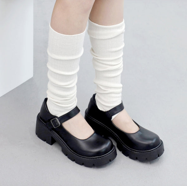 NONCODE(ノンコード) - クレムリブレッグウォーマー / Creme Ribbed Leg Warmers – einz.jp