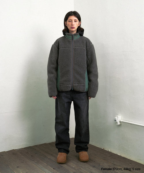 mahagrid(マハグリッド) - オーバーダイドMA-1ジャケット / CURVED SHERPA FLEECE JACKET – einz.jp