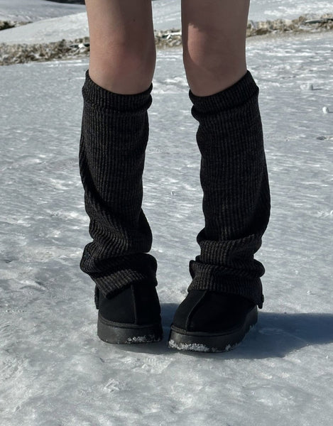 in a row (インアロー) - ボカシボタンレッグウォーマー / Bokashi Button Leg Warmer – einz.jp