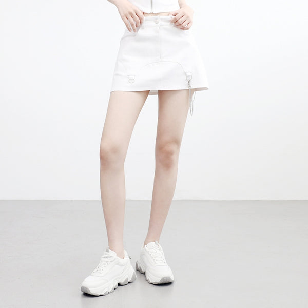 NONCODE(ノンコード) - ギャレットチェーンミニスカート / Garrett Chain Mini Skirt – einz.jp