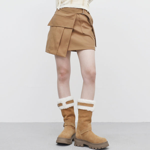 NONCODE(ノンコード) - ラブルカーゴラップミニスカート / Rable Cargo Wrap Mini Skirt – einz.jp