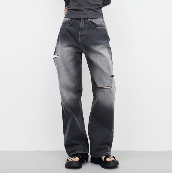 NONCODE(ノンコード) - コーレルカッティングワイドパンツ / Corelle Cutting Wide Pants – einz.jp