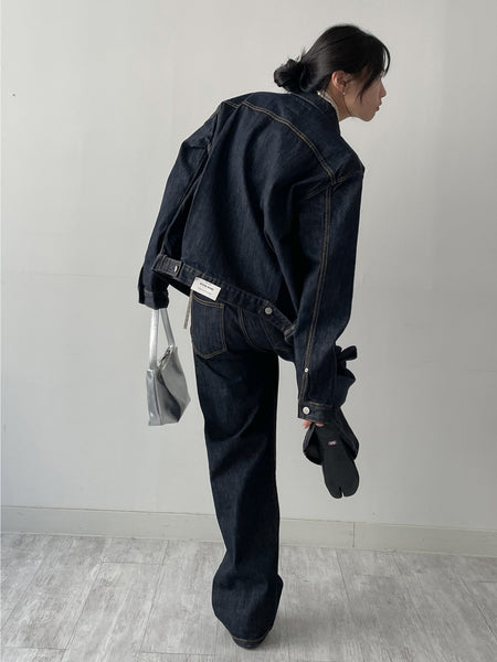 INCHANT ME(インチャントミー) - [セットアップ可能/男女兼用]セルベージオーバーフィットデニムジャケット / [Setup Available/Unisex] Selvage ...