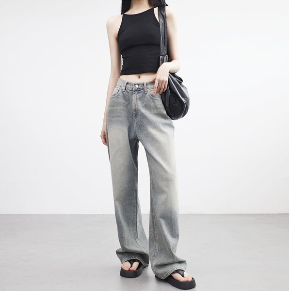 NONCODE(ノンコード) - ピーチヴィンテージウォッシングデニムパンツ / Peach Vintage Washing Denim Pants – einz.jp
