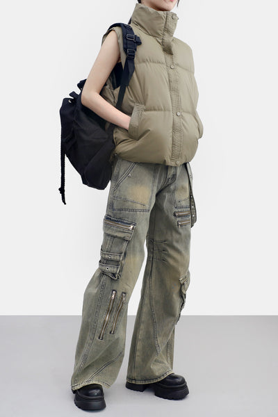 NONCODE(ノンコード) - ティマレイヤードストラップポケットパンツ / Tima Layered Strap Pocket Pants – einz.jp