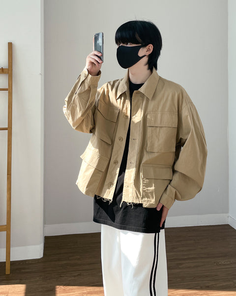 YOURNUS (ユアノス) - モハーヴェポケットクロップジャケット / Mojave Pocket Crop Jacket – einz.jp