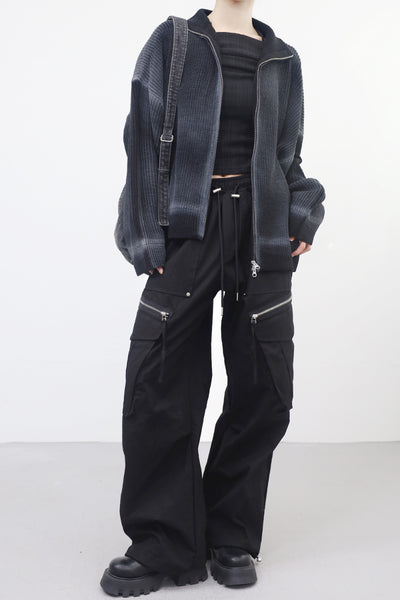 NONCODE(ノンコード) - (男女兼用)ロティカジッパーカーゴストリングパンツ / (Unisex) Lotica Zipper Cargo String Pants – einz.jp