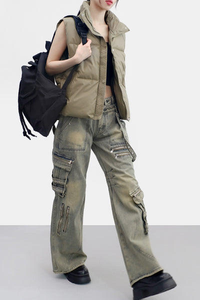 NONCODE(ノンコード) - ジェノアハイネックベストペディン / Jenoa High Neck Vest Padding – einz.jp