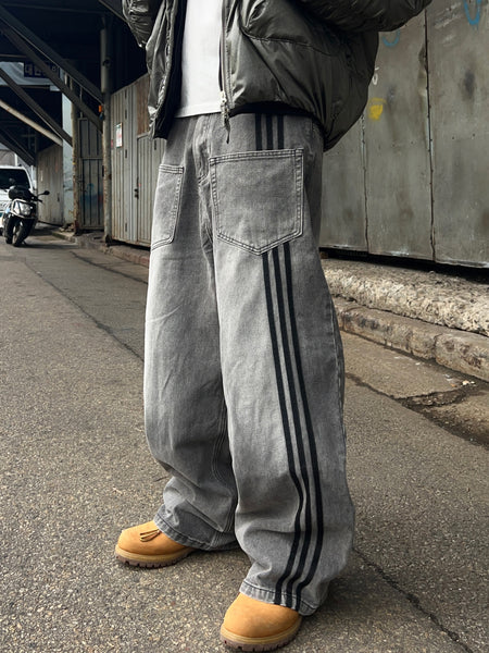 KOOLOSET (クロゼット) - ダリバーストラックラインデニム / Reverse Track Line Denim – einz.jp