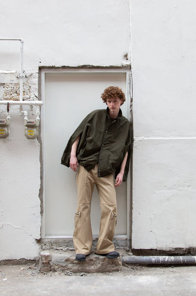 ESC STUDIO（イーエスシーステュディオ） - アイレットウィンドブレーカージャケット / eyelet wind breaker ...