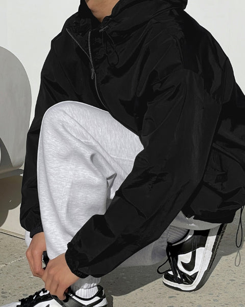 modernif (モダンイフ) - モツプランフードウインドブレーカー / Motsu Plan Hood Windbreaker ...