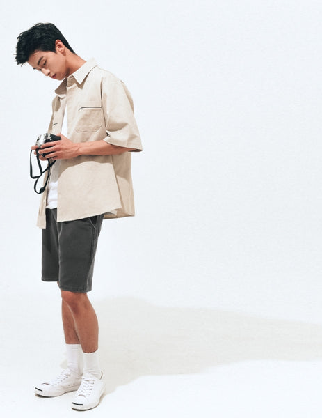 DYCLEZ (ダイクレス) - サイドカットピグメントウォッシングショートパンツ / Sidecut pigment washing ...