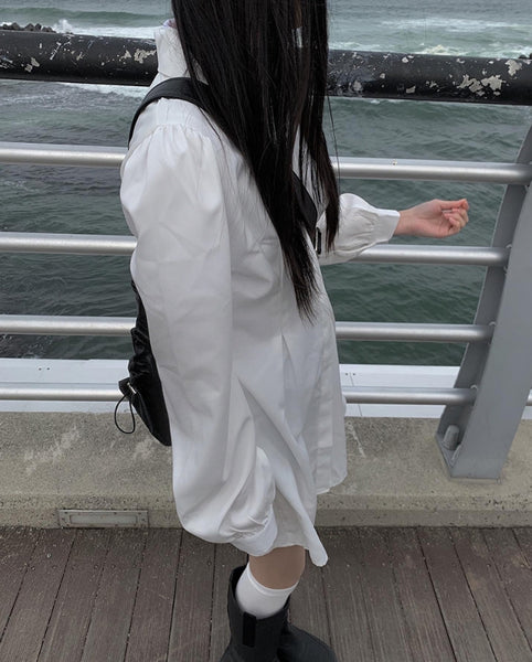 Anyone more (エニワンモア) - [A/M]チョアシャツミニワンピース / [A/M] Choa Shirt Mini One ...