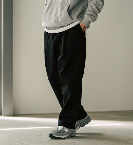 DYCLEZ (ダイクレス) - ピアワンタックワイドバンディングパンツ / Peer One-Tuck Wide Banding Pants ...