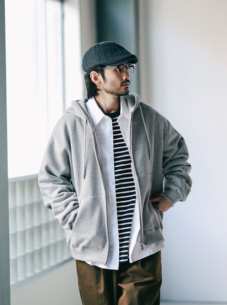 DYCLEZ (ダイクレス) - レディーツーウェイ起毛フードジップアップ / Ready two way brushed hood zip ...