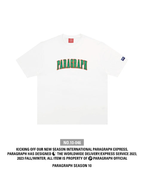 Paragraph(パラグラフ) - サテンロゴステッチTシャツNo.10-046 / SATIN LOGO STITCH T SHIRT ...