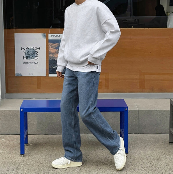 modernif (モダンイフ) - バルーンハッポオーバーフィットスウェットシャツ / Balloon Happo Overfit ...