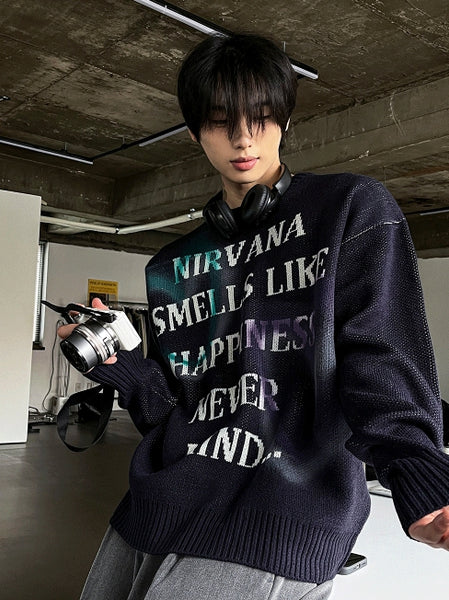 COSYHARU (コシハル) - コシハルニルヴァーナスプレーニット / COSYHARU Nirvana spray knit – einz.jp