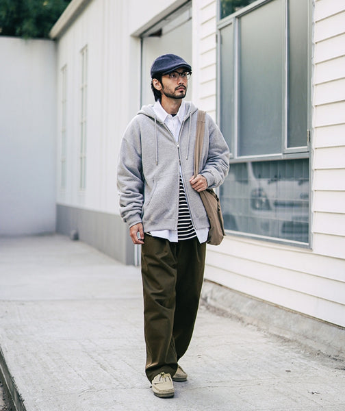 DYCLEZ (ダイクレス) - レディーツーウェイ起毛フードジップアップ / Ready two way brushed hood zip ...