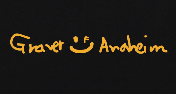 GRAVER(グレーバー) - Drawing Logo Drawing Smile Short Sleeve Tee – einz.jp