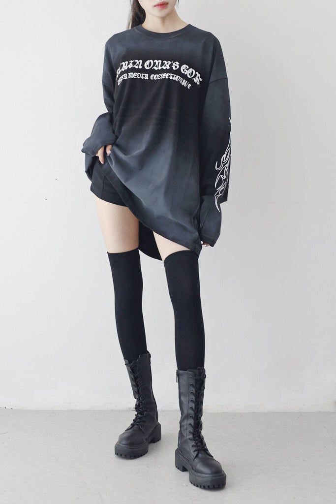 NONCODE(ノンコード) - (男女兼用)リエルダーティーペインティングTシャツ / (Unisex) Real Dirty Painting T-Shirt – einz.jp